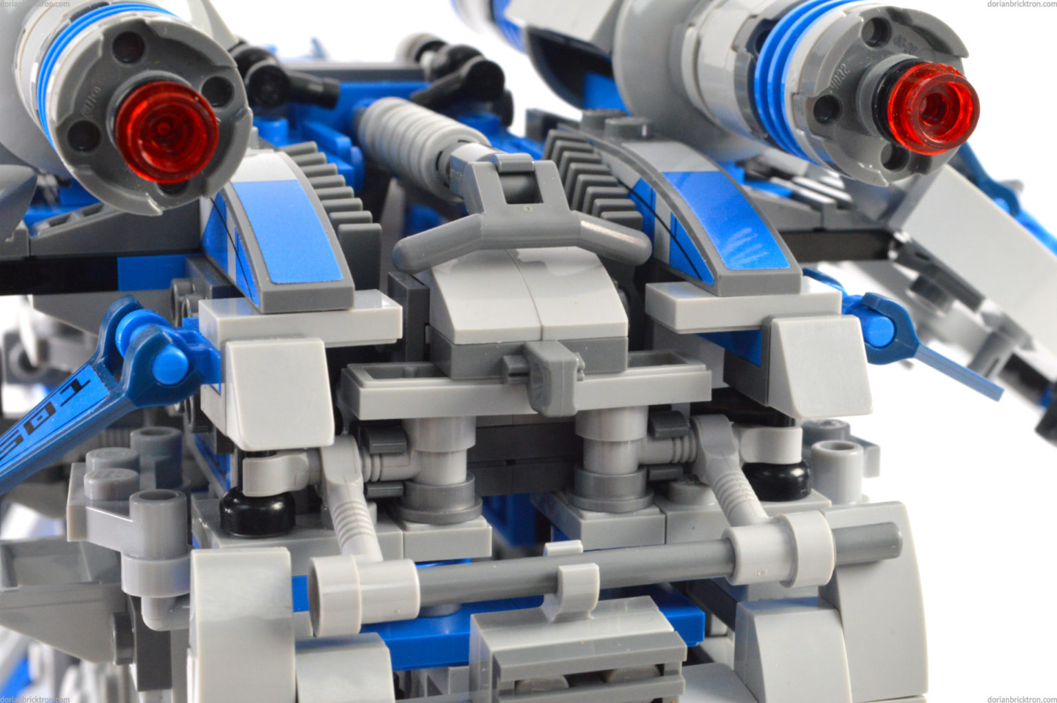 501st Legion: Heavy Gunship (LAAT) 4x LEGO 75280 • Dorian Bricktron